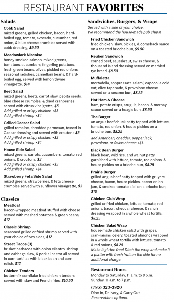 Prairie Star Restaurant | Meadowlark | Continuing Care Retirement ...